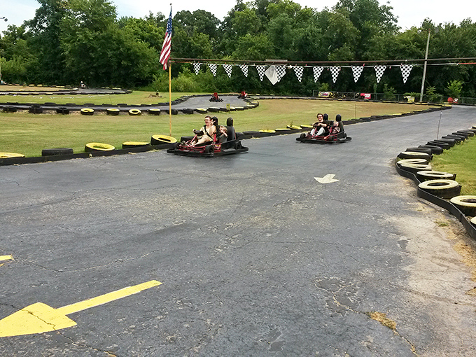 Nothing says "small-town America" quite like racing go-karts on a summer afternoon, where speed limits are merely suggestions.