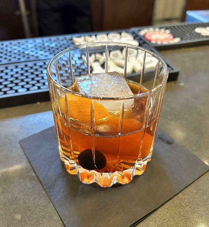 An old fashioned with a twist of something special&mdash;the kind of cocktail that makes you want to toast the sea captains who sailed these waters.