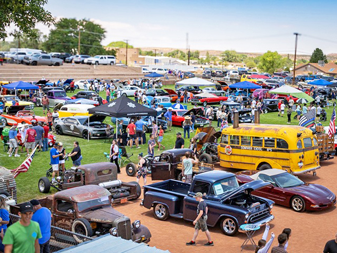 Classic cars and community spirit on full display. Snowflake's festivals bring together generations to celebrate both heritage and horsepower.
