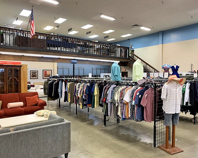 First floor: where retail therapy meets actual therapy. Nothing soothes the soul quite like finding the perfect something for practically nothing.