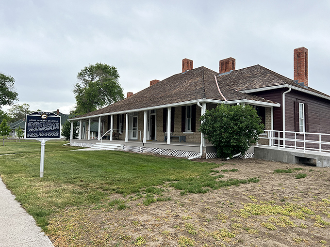 Historic buildings with wraparound porches perfect for evening contemplation and pretending you're in a Ken Burns documentary.