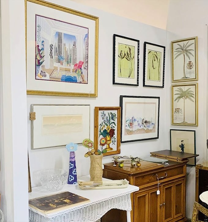 A gallery wall that could transform your living room from "just moved in" to "sophisticated collector" in one afternoon.