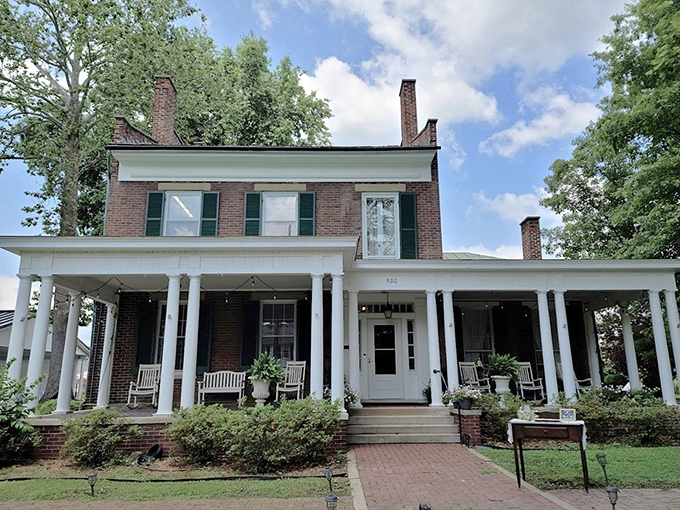 French colonial architecture reflects Gallipolis's unique heritage, where European settlers created a community that still honors its distinctive roots and character.