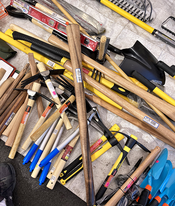 DIY dreams start here! This jumble of tools represents countless weekend projects waiting to happen&mdash;or the perfect replacement for that borrowed hammer.