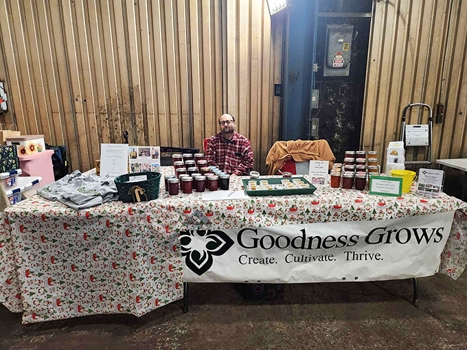 Goodness truly grows at this jam-packed booth, where small-batch preserves promise to make your morning toast an occasion worth celebrating.