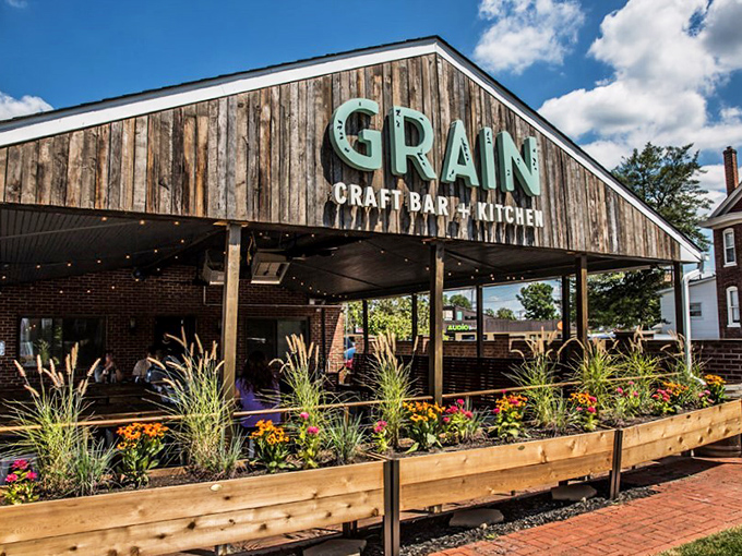 Grain Craft's rustic charm suggests farm-to-table fare that actually remembers what farms look like.