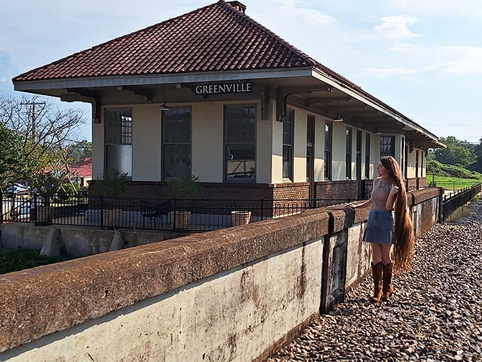 The historic Greenville depot stands as a reminder of when the railroad brought the world to small-town doorsteps and took local dreams to distant places.