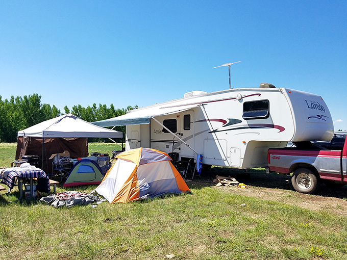 The ultimate family basecamp: where memories are made, marshmallows are toasted, and nobody complains about screen time.