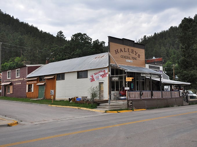Haley's General Store looks like it should be selling provisions to pioneers instead of souvenirs to tourists. That's its magic.