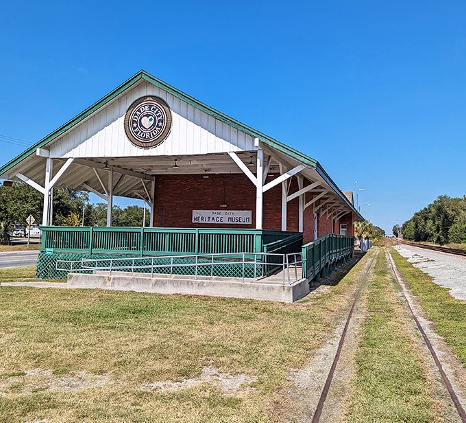 The Dade City Heritage Museum preserves railroad history in a building that's witnessed countless hellos, goodbyes, and "you won't believe what happened" stories.