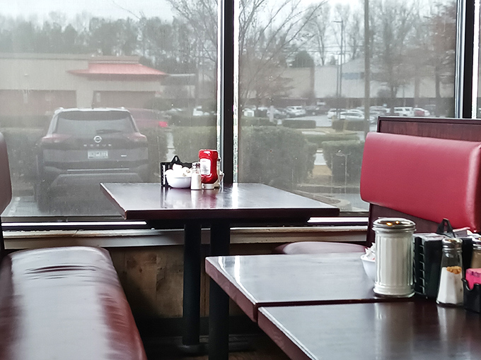 The view from your table&mdash;simple, honest, and exactly what you need. No distractions from the serious business of enjoying your meal.