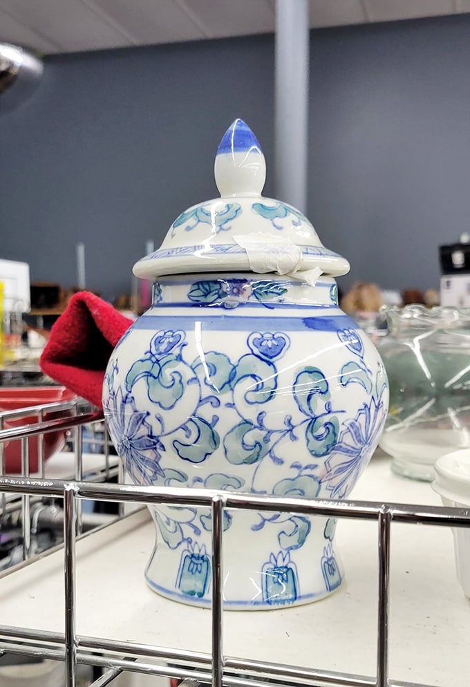 Blue and white porcelain that would make your grandmother swoon, priced less than a fancy coffee but with infinitely more staying power.