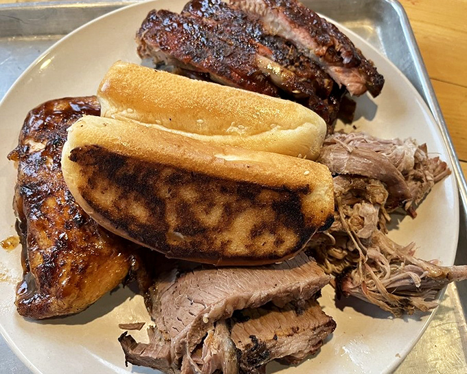 The Judge's Sampler lives up to its name&mdash;a fair and balanced representation of barbecue's greatest hits.