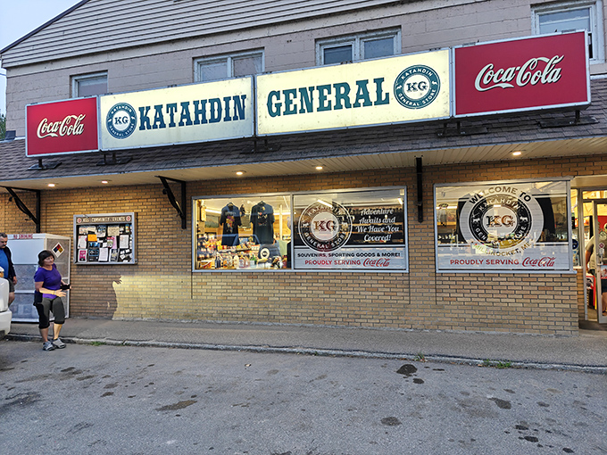 Katahdin General Store&mdash;where Coca-Cola signs and local necessities have coexisted for generations. The ultimate small-town one-stop shop.