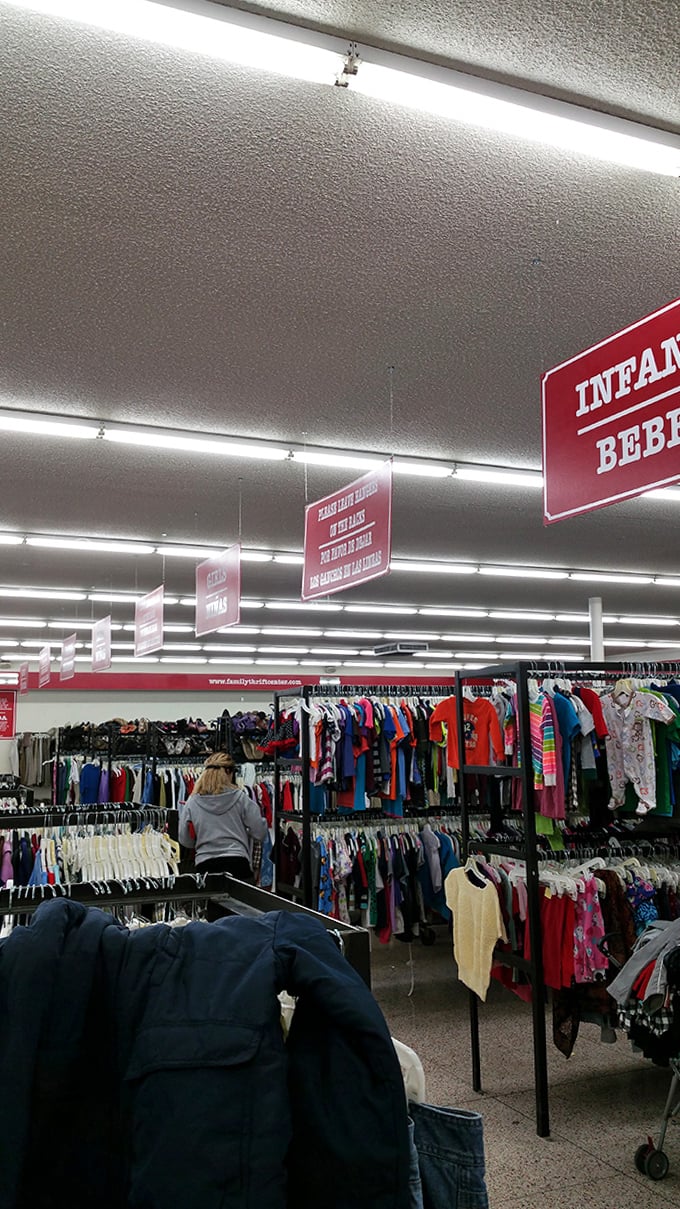 Little treasures for little Texans&mdash;the children's section offers pint-sized fashion at prices that won't have parents reaching for smelling salts.