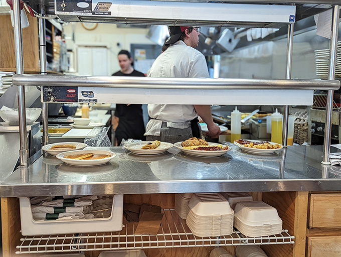 Behind the scenes, kitchen choreography turns ordinary ingredients into extraordinary plates that keep locals coming back for decades.