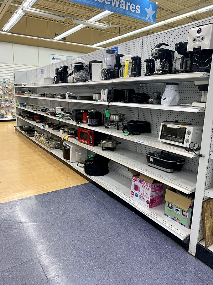Kitchen appliance resurrection row &ndash; where coffee makers, toasters, and blenders get their second chance at culinary greatness.