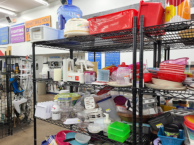 Kitchen gadgets galore! From Tupperware that's outlived three presidencies to that pasta maker you'll definitely use this time.