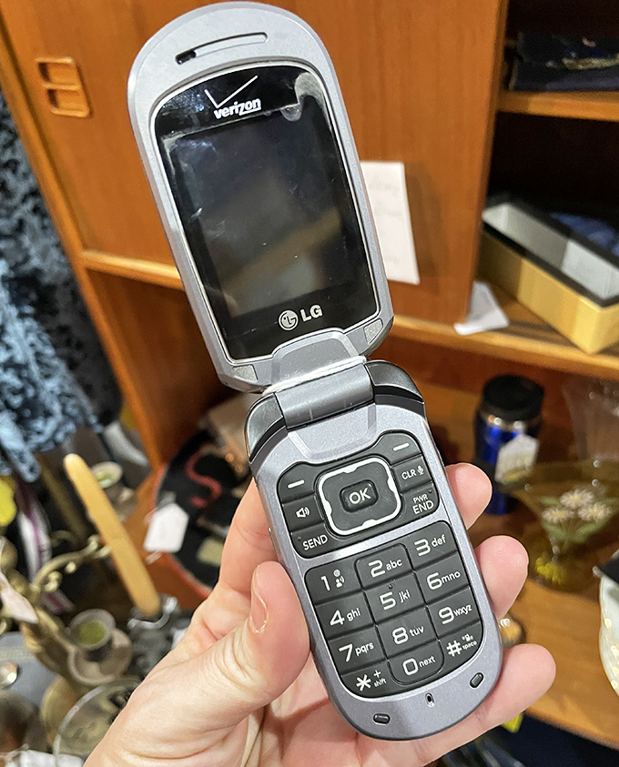 Before smartphones became extensions of our hands, this flip phone was cutting-edge technology. Now it's vintage&mdash;feeling old yet?
