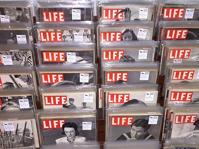 LIFE magazines &ndash; time machines disguised as periodicals, each cover a portal to an era when news came weekly, not by the second.