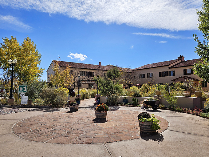 La Posada Hotel's courtyard blooms with desert flora, offering a peaceful retreat that feels luxurious without the luxury price tag.