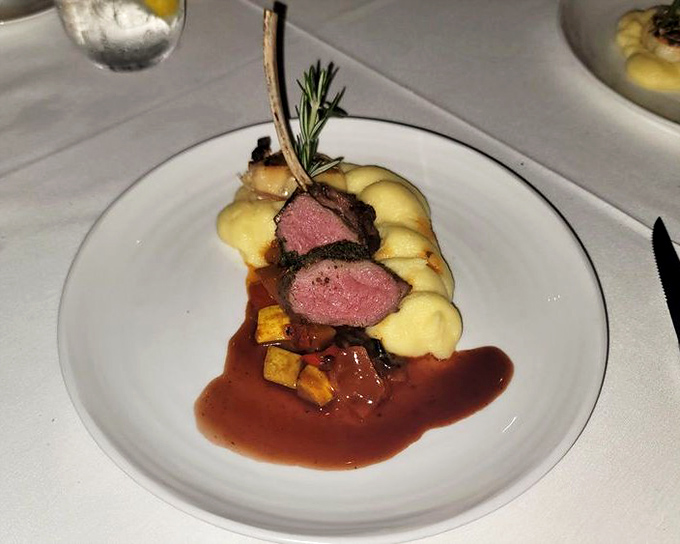 These lamb chops, perfectly pink and nestled against creamy potatoes, might just be the reason the phrase "melt in your mouth" was invented.