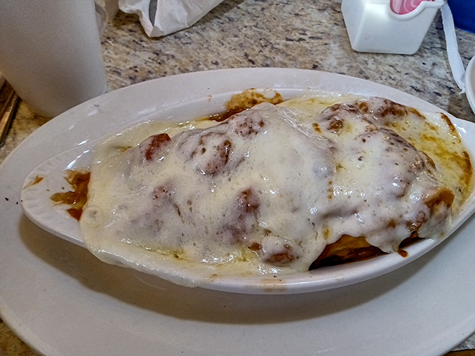 This isn't just lasagna; it's a warm, cheese-blanketed hug on a plate that whispers, "Everything's going to be okay."