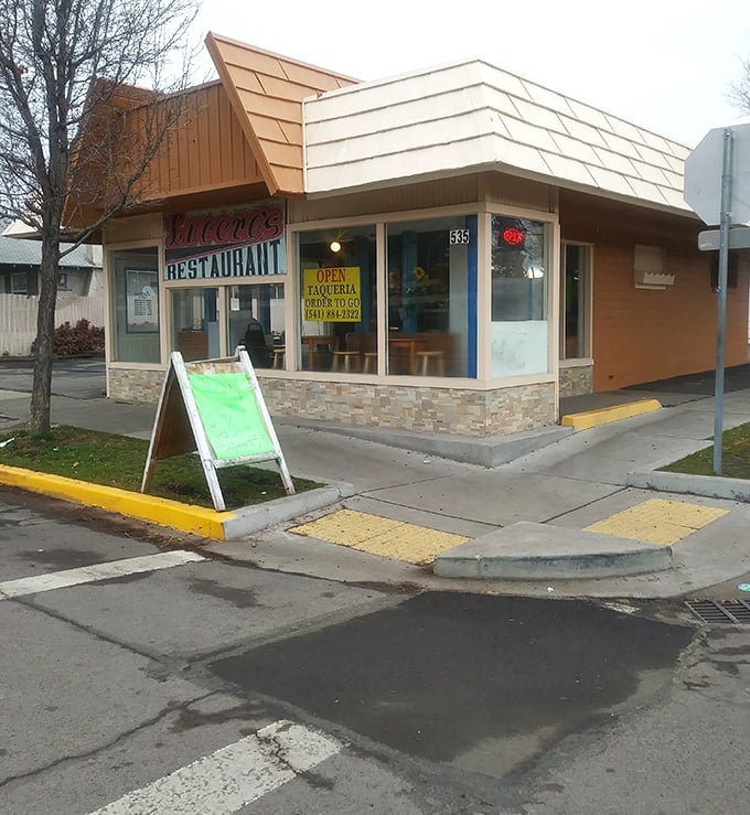 Lucero's Restaurant sits on the corner like that reliable friend who always knows exactly what comfort food you need after a long day.