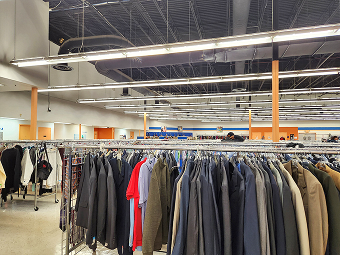 The men's section offers a United Nations of blazers and jackets &ndash; formal, casual, and everything in between for the discerning gentleman.