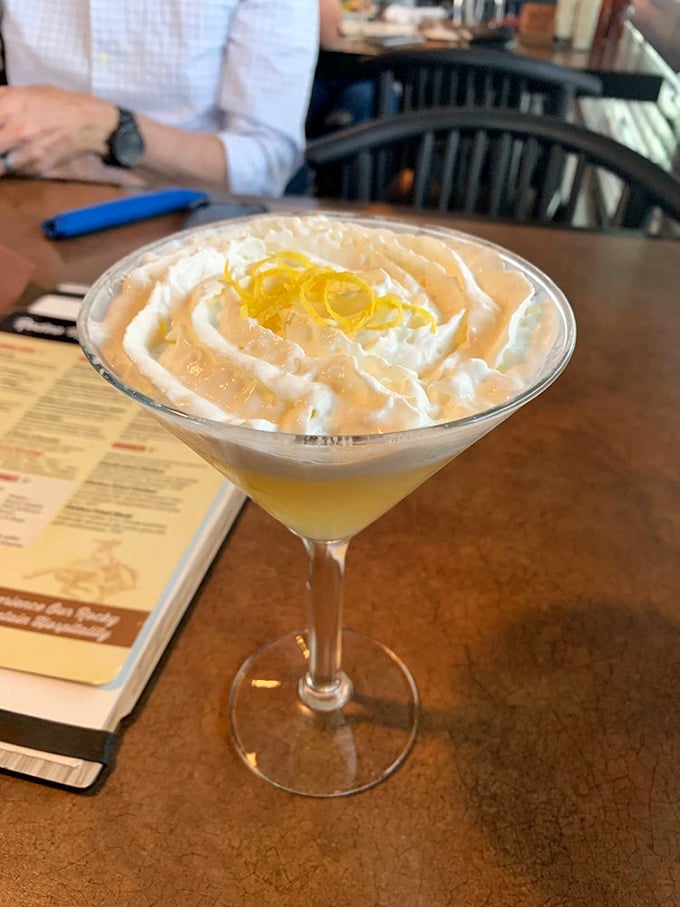 Lemon meringue perfection crowned with clouds of sweetness that float like edible dreams above your dessert plate.