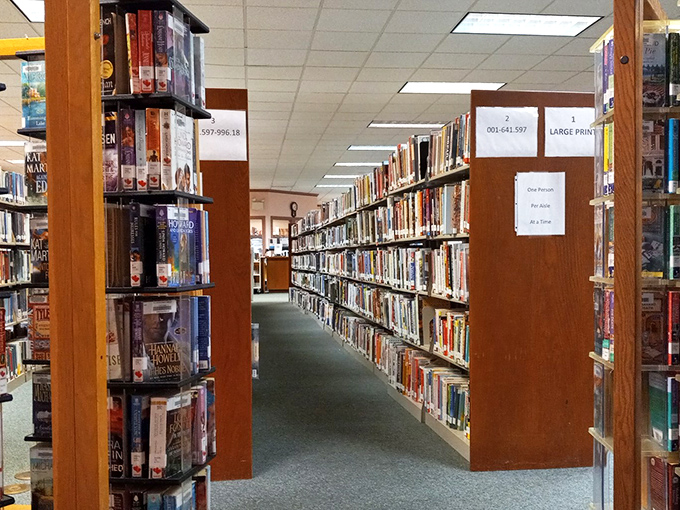 The Millsboro Public Library &ndash; where the large print section is well-stocked and the librarians remember your reading preferences.