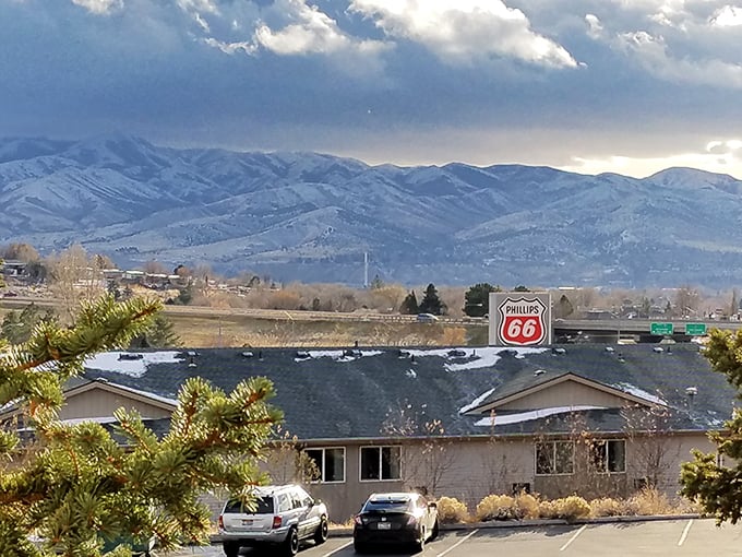 Mountains encircle the valley like nature's own security blanket, making Pocatello feel protected and surprisingly cozy.