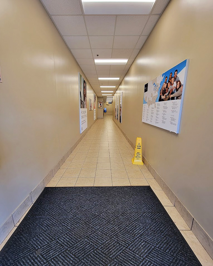 The behind-the-scenes corridors may lack glamour, but they lead to retail treasures worth the journey.