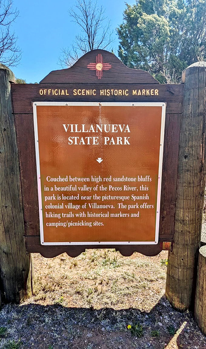 Official scenic historic marker status means this place earned its bragging rights through centuries of natural beauty.