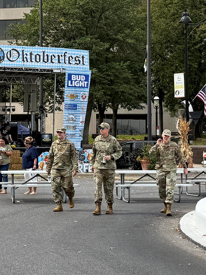 Oktoberfest brings Belleville's German heritage to life with military precision&mdash;literally, as service members help prepare for the celebration of beer, brats, and polka.