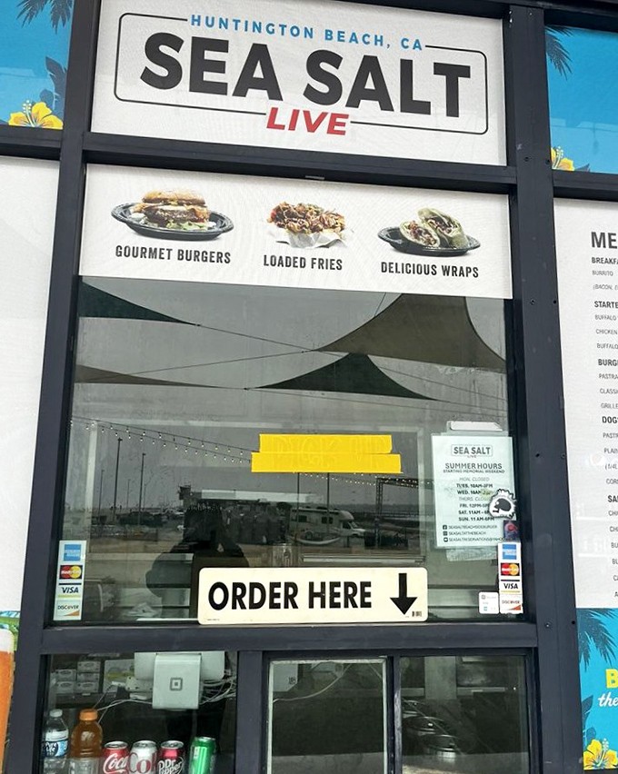 "ORDER HERE" &ndash; three simple syllables that begin your journey into flavor town, with tempting menu photos hinting at what awaits.