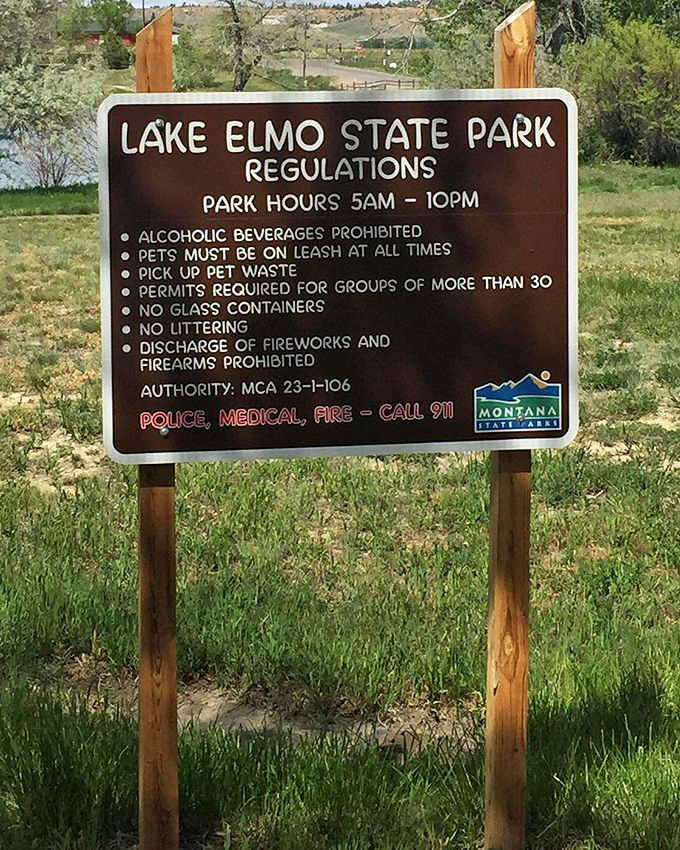 Park regulations: the fine print of paradise. Like airline safety instructions, essential but rarely read until something's already gone wrong.