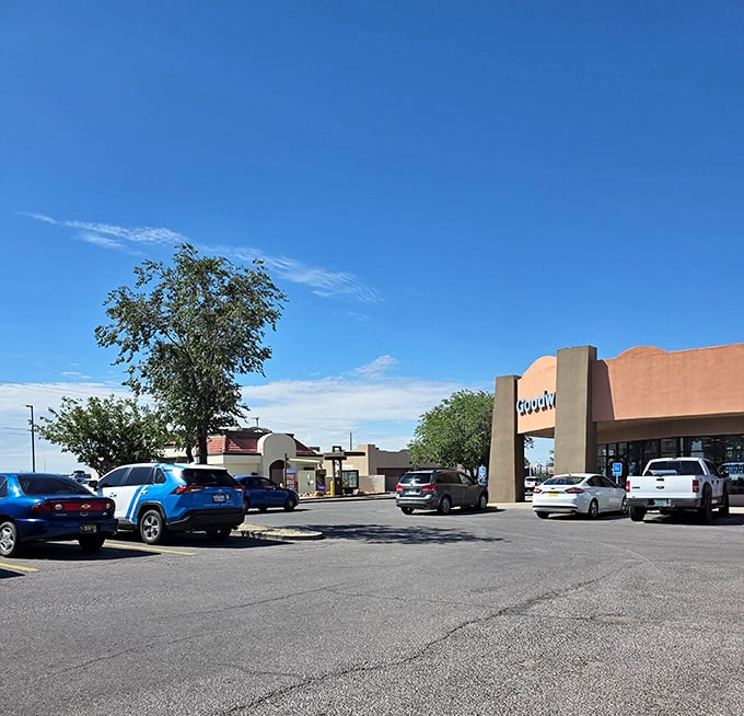 The parking lot fills early on discount days. Seasoned thrifters know to arrive with coffee in hand and determination in heart.