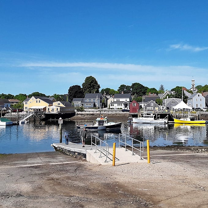Harbor docks connect you to Portsmouth's seafaring soul, where fishing boats and pleasure craft share the same waters.