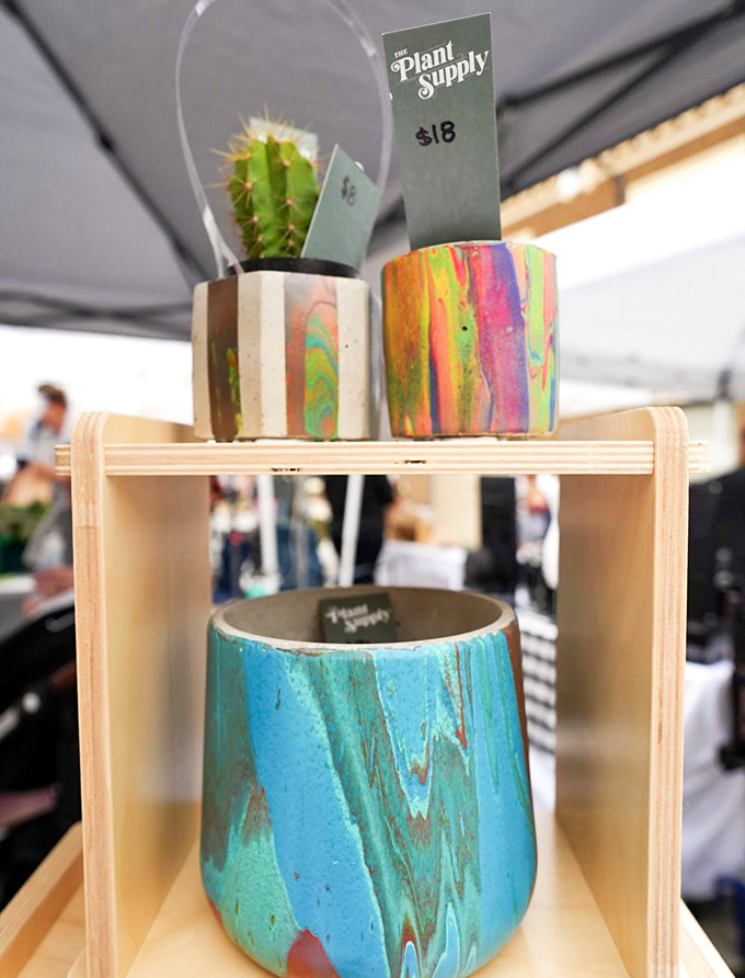 These handcrafted planters from The Plant Supply bring a psychedelic splash of color to houseplant parenthood.