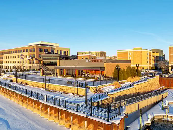 Real Seafood Company proves waterfront dining doesn't require a second mortgage, just a healthy appetite and stretchy pants.