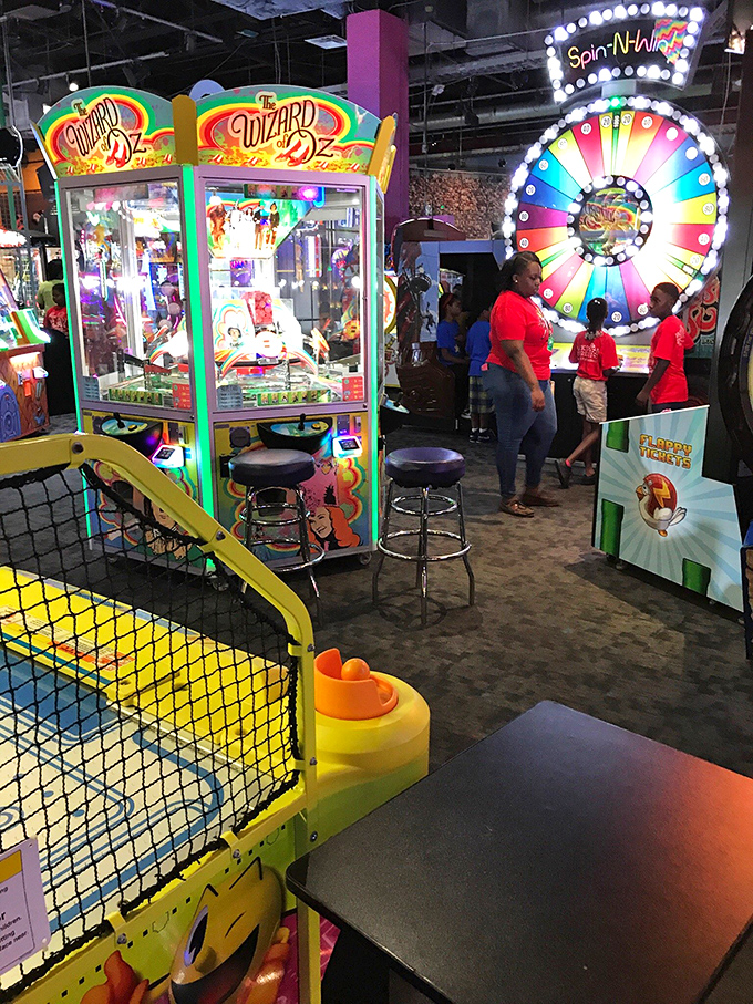 Between shopping sessions, arcade games offer retail therapy of a different kind. Sometimes the best bargain is taking a break from hunting bargains.