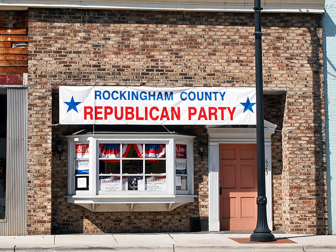 Even political headquarters maintain small-town charm in Eden. Here, civic engagement happens face-to-face rather than through the digital shouting matches of larger cities.