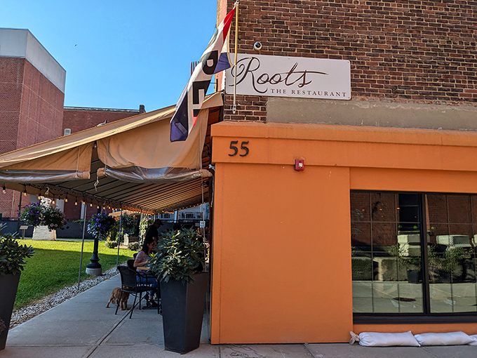 Roots Restaurant brings farm-to-table dining to Rutland's culinary scene, where retirement means having time for Tuesday lunch without watching the clock.