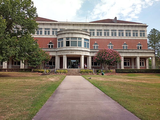Arkansas Tech's Pendergraft Library offers lifelong learners access to knowledge, air conditioning, and free WiFi&mdash;the retirement trifecta of intellectual pursuits.