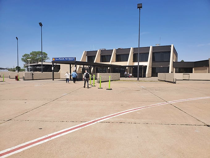 The Roswell Public Library&mdash;where locals come for books and stay for the air conditioning. Knowledge and comfort, the perfect New Mexican combination.