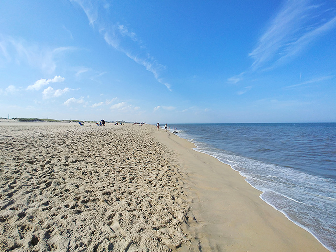 Endless stretches of sand invite long contemplative walks, where footprints are the only souvenirs you leave.