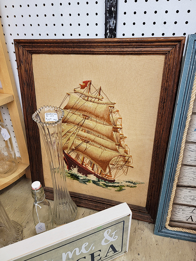 Maritime art that captures the romance of tall ships without the seasickness&mdash;perfect for coastal Oregon homes.