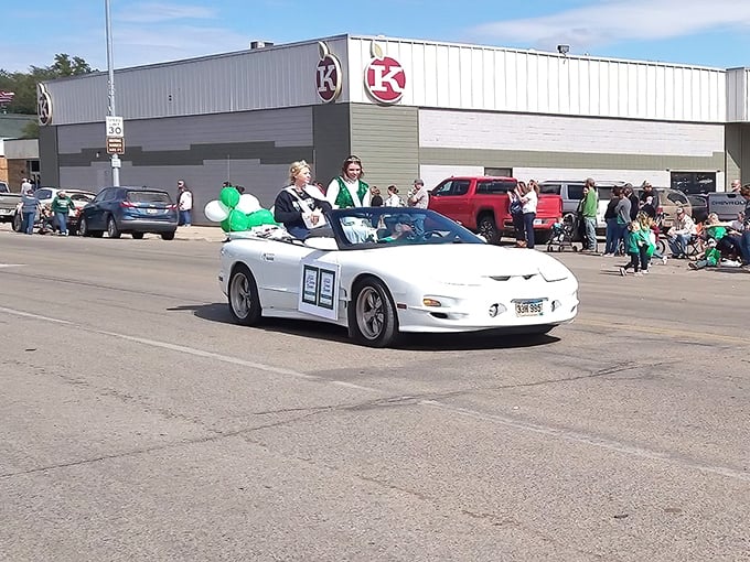 Snow Queen contestants parade down Main Street&mdash;a cherished tradition that's less pageant and more community celebration.
