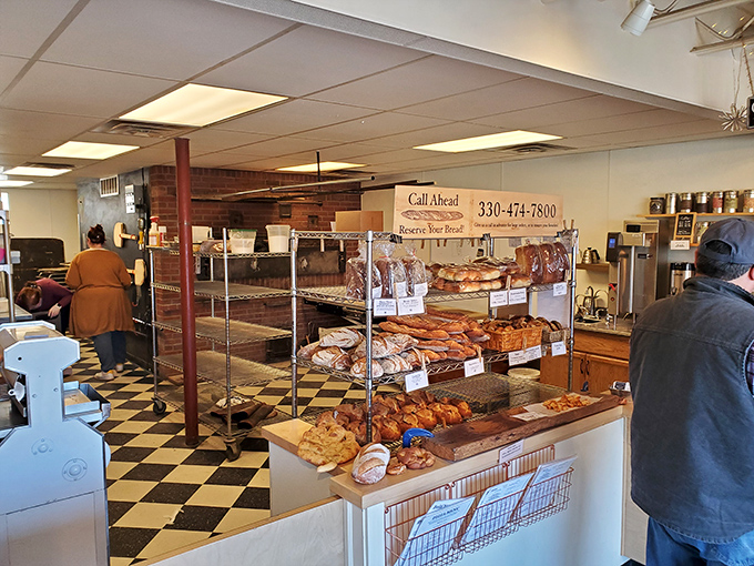 Where the magic happens. Like watching artists at work, except the canvas is dough and the masterpiece is edible.